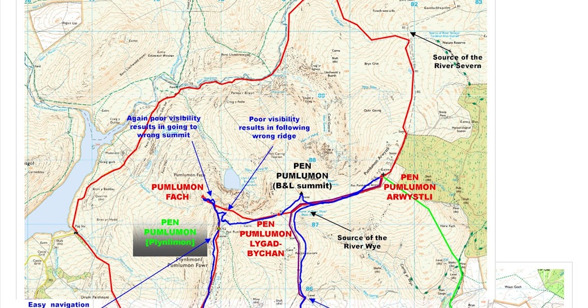 Peak Bagging and Long Distance Walking in the UK and Spain: Pumlumon ...