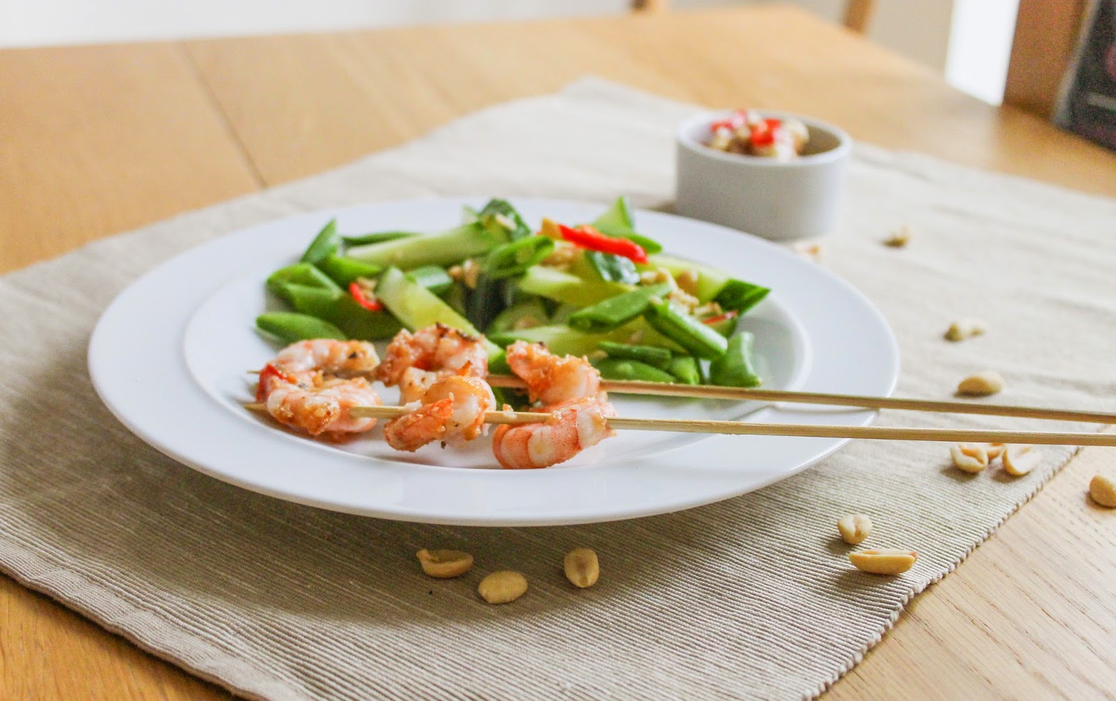 eat like you love yourself: Prawn Satay