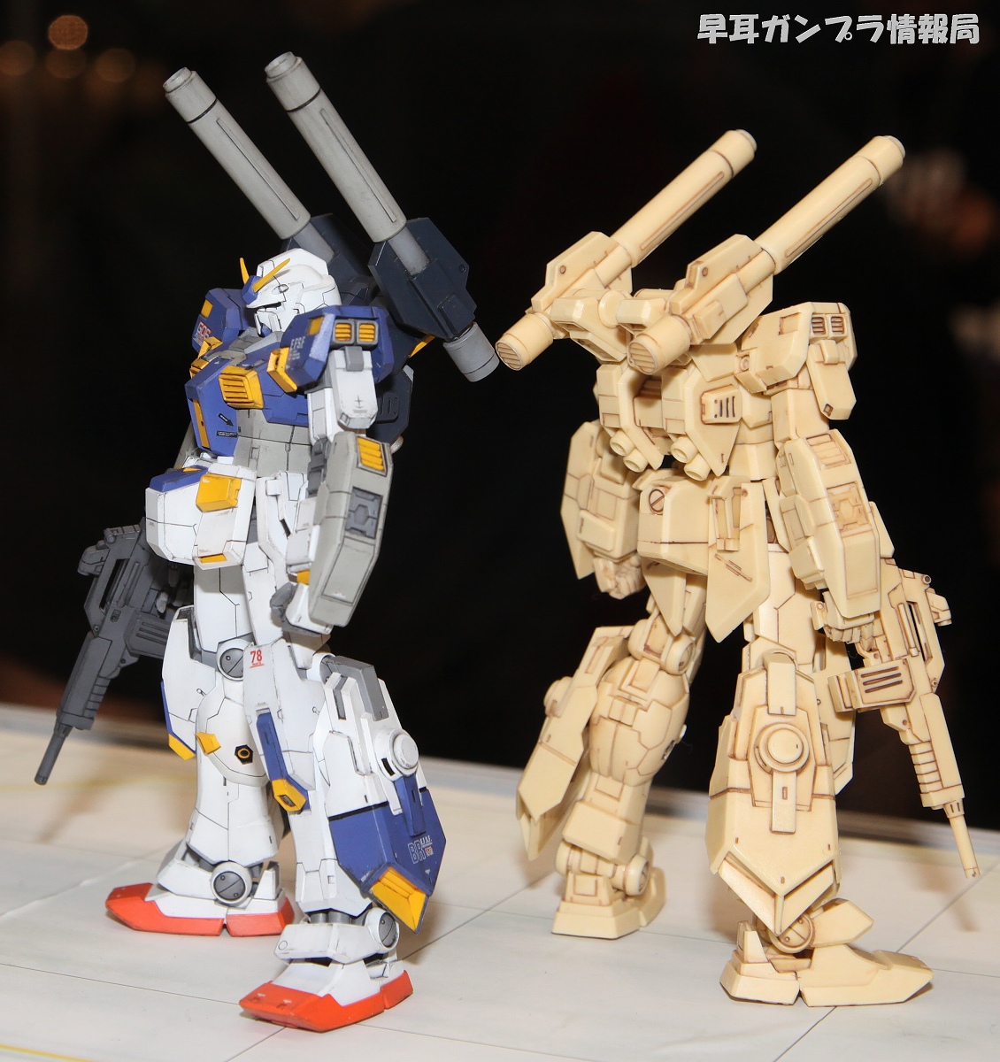 GUNDAM GUY: RC Berg: 1/144 Rx-78-6 Gundam Unit 6 Mudrock - On Display ...
