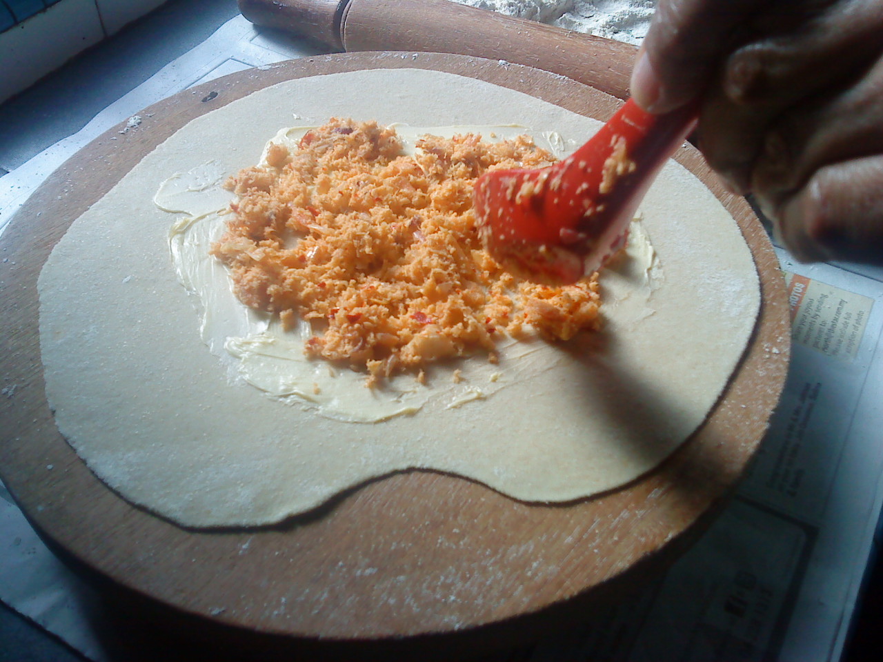Sumanarthy's Kitchen: Stuffed Chapati My Mom's Signature Dish