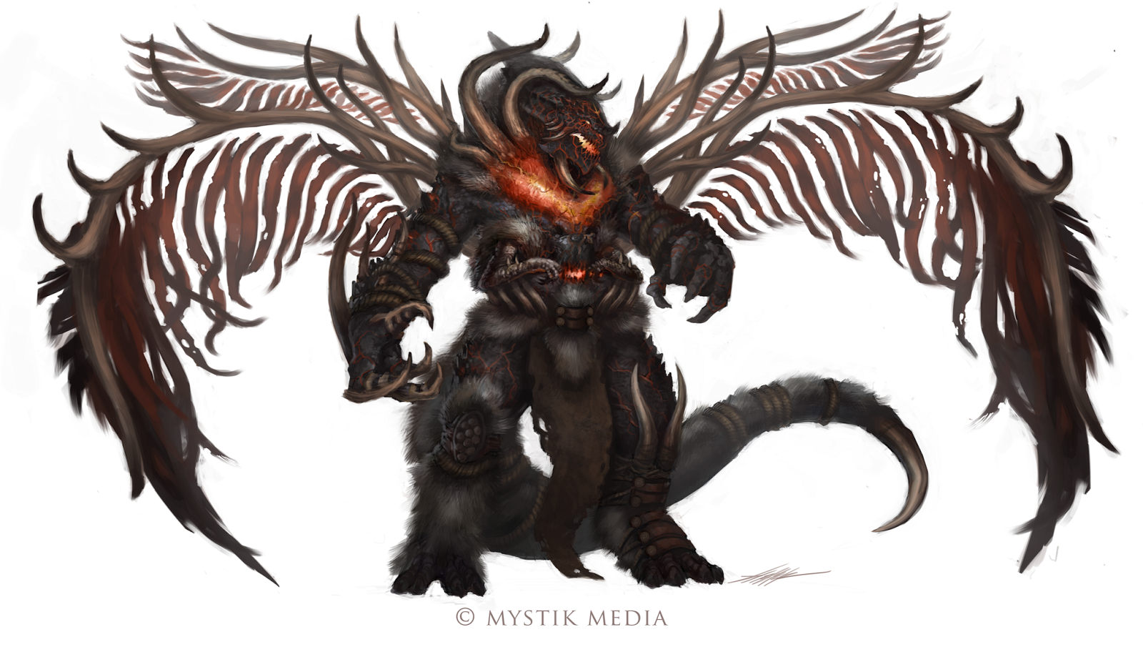 Dieter Miller Illustration: Dragon Concept for Algadon