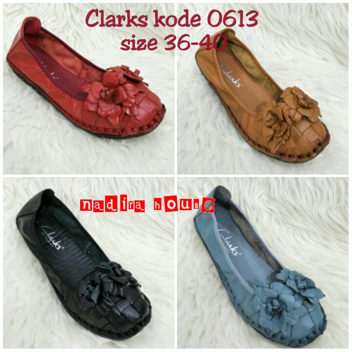 Nadira House: Sepatu Clarks bunga