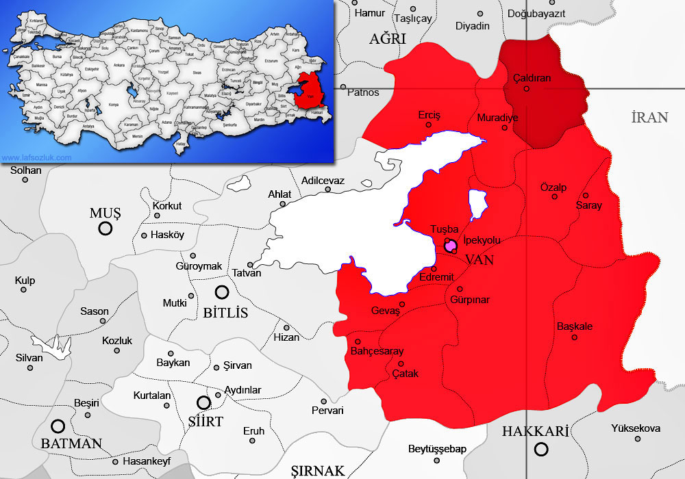 Çaldıran nerededir nereye bağlıdır? Çaldıran hangi ilin ilçesidir ...
