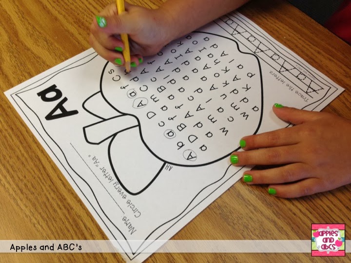 Letter of the Week - Apples & ABC's