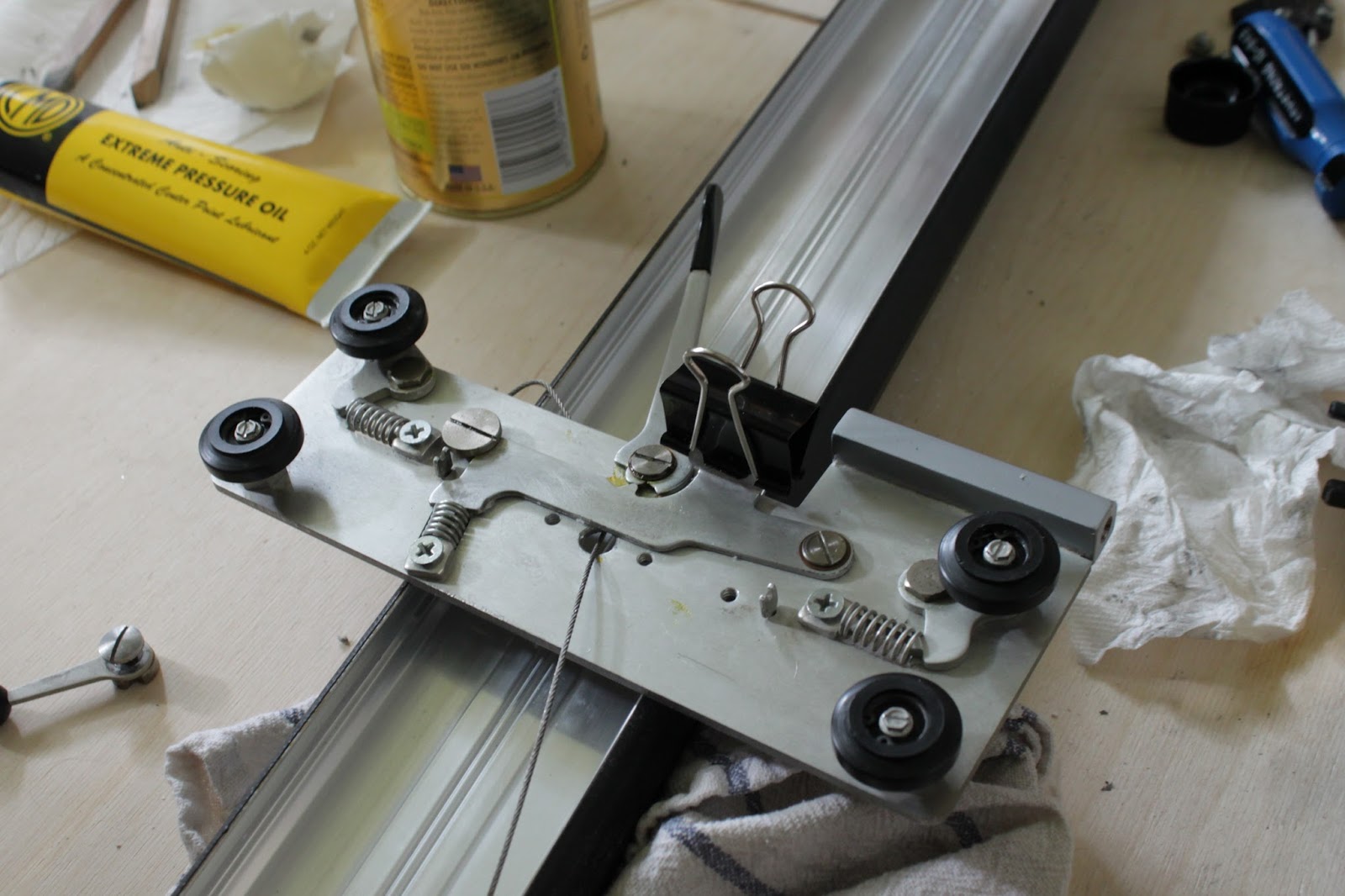 aerialcopper: Rebuilt Drafting Machine