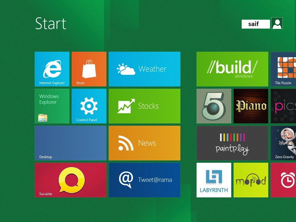 Windows8 details with Screen shots ~ TechChating