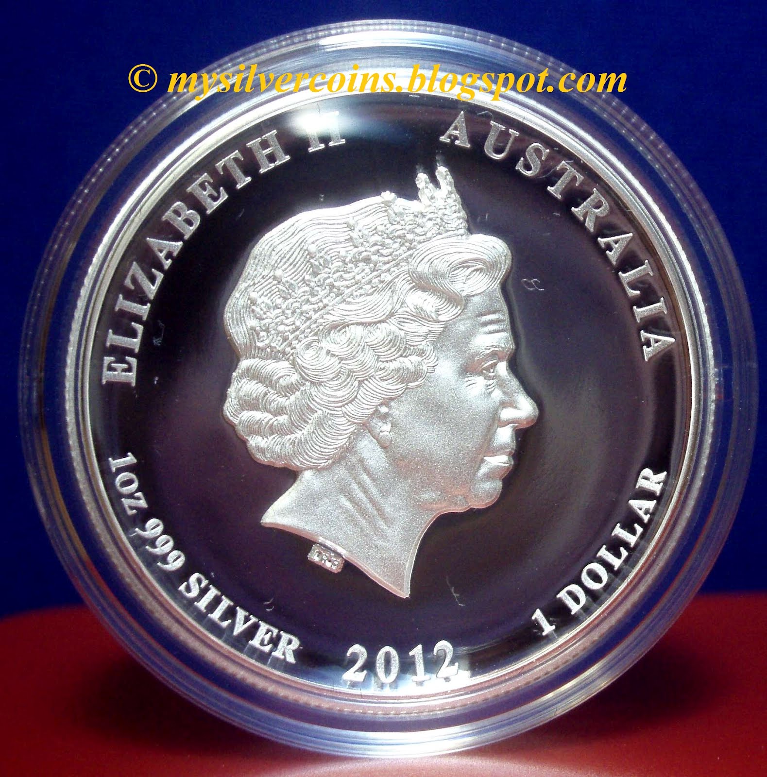 Silver Coins Collection: 2012 Perth Mint High Relief Silver Dragon