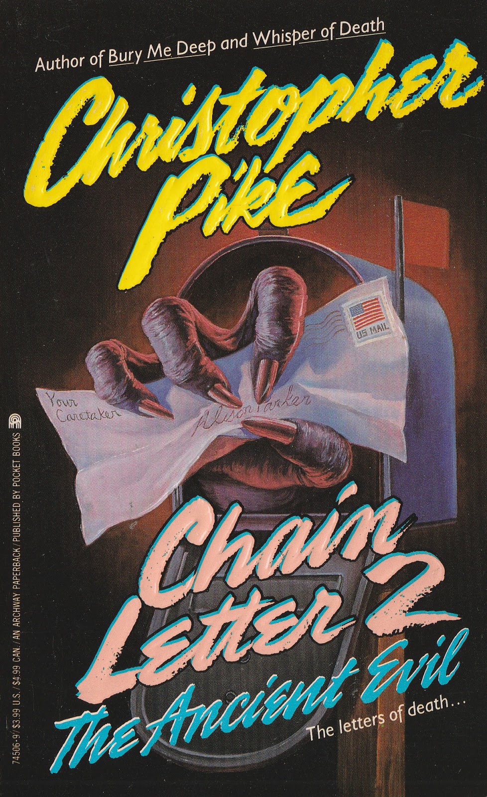 Series Books for Girls: Christopher Pike Chain Letter, Chain Letter 2 ...