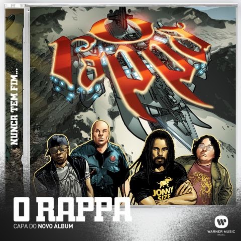 Aumenta Que Isso Aí É Rock N' Roll!: O Rappa divulga capa de novo disco