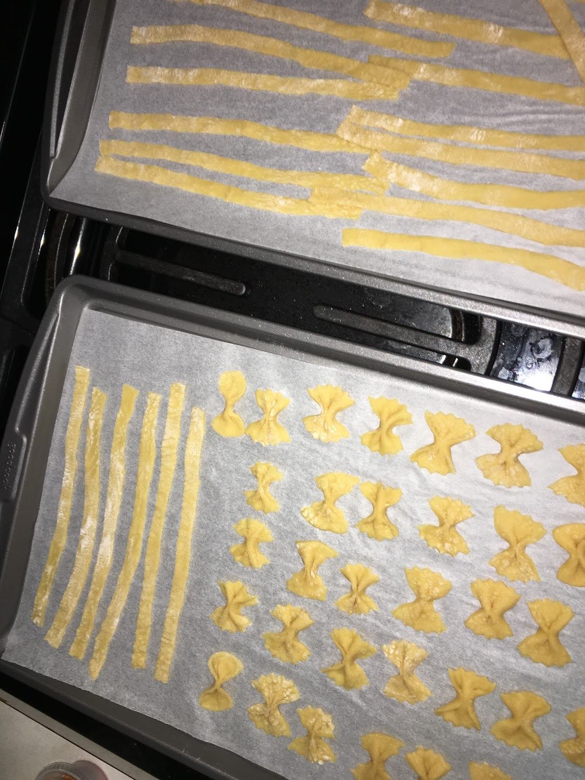 Ms. Oshiro's Class: Pasta from Scratch: drying and storing your pasta