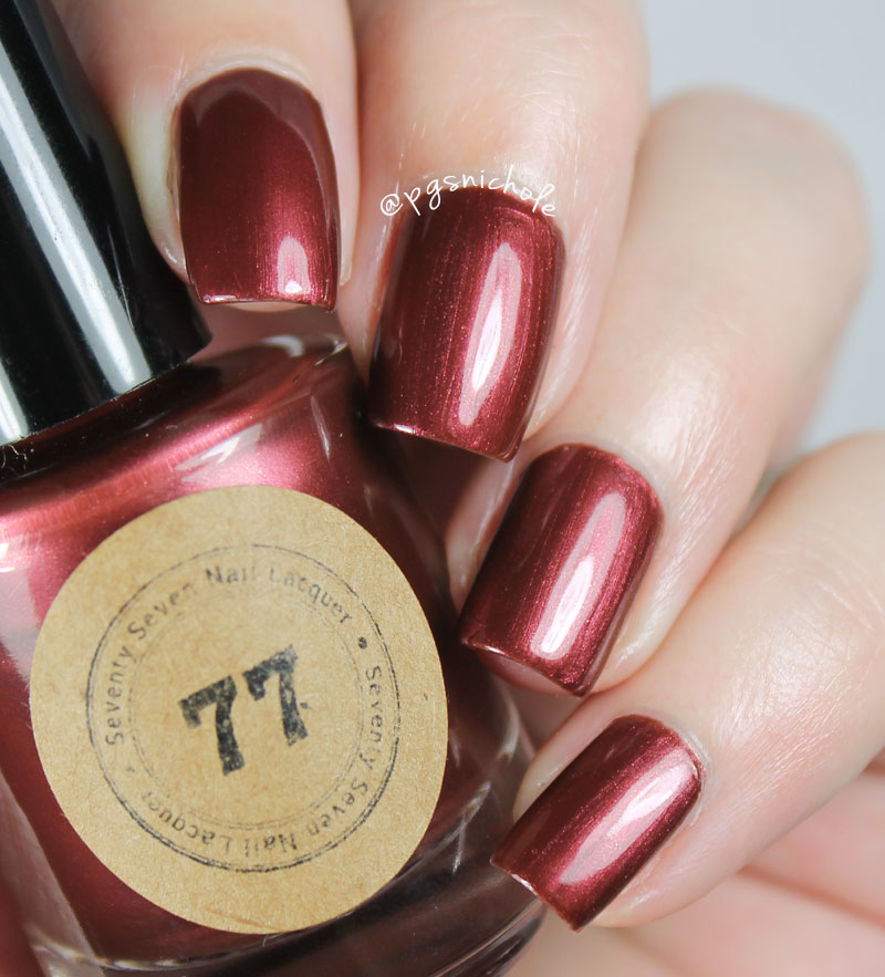 Seventy Seven Nail Lacquer: Core Sampling