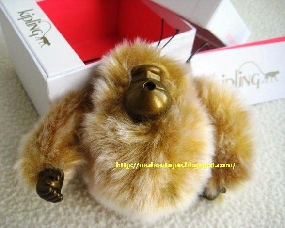 USA Boutique: Kipling Monkey Keychain in Kipling Signature Gift Box