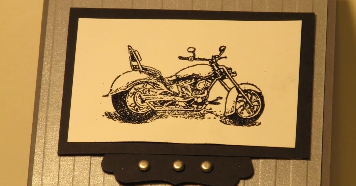 Rhonda's Stamping Spot: Stampin'UP Motorcycle