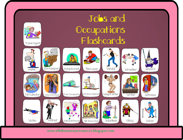 EFL Elementary Teachers: Community Helpers, Jobs and Occupations