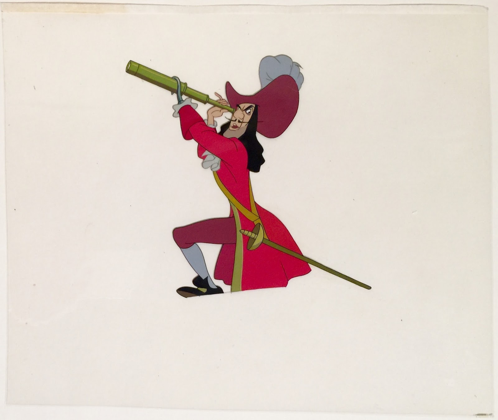 Animation Collection: Original Production Animation Cel of Captain Hook ...