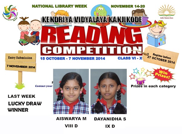 Reading Competition - Lucky Winner 4