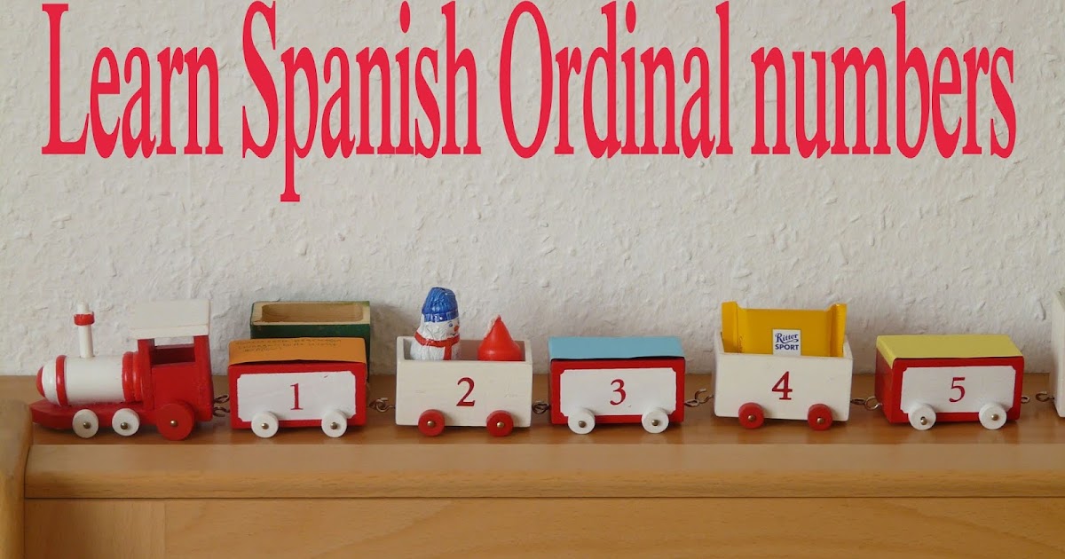 Learn Spanish - Spanish Ordinal numbers