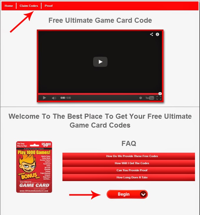 Free Ultimate Game Cards