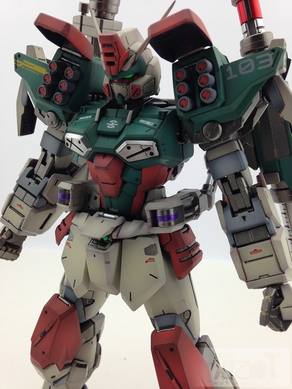Thai Gundam: จัดมาอีก MG 1/100 Buster Gundam - Custom Color