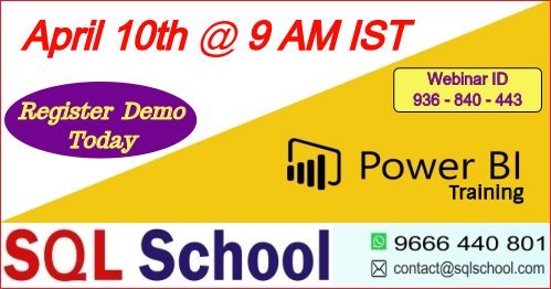 PowerBI Training: Microsoft Power BI Training In Hyderabad