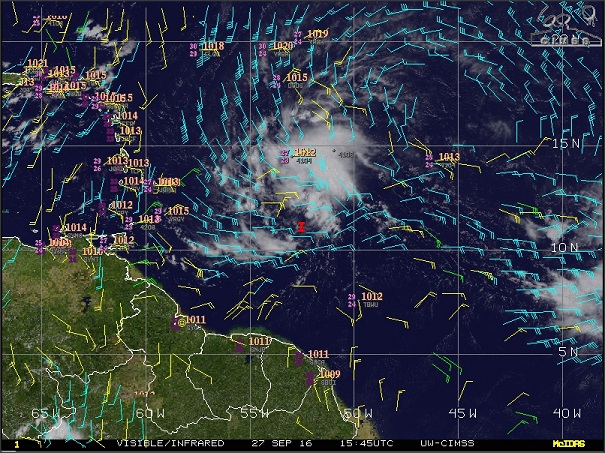 Andy Gregorio - WeatherEyes: Tropical Disturbance in Atlantic - Invest 97L