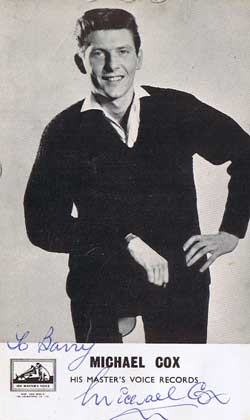 FROM THE VAULTS: Michael Cox born 19 March 1940