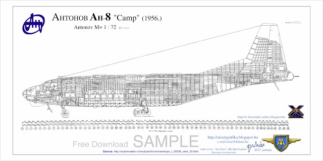 Air Art Graphics Technical & Human Illustration: Antonov An-8 "Camp ...
