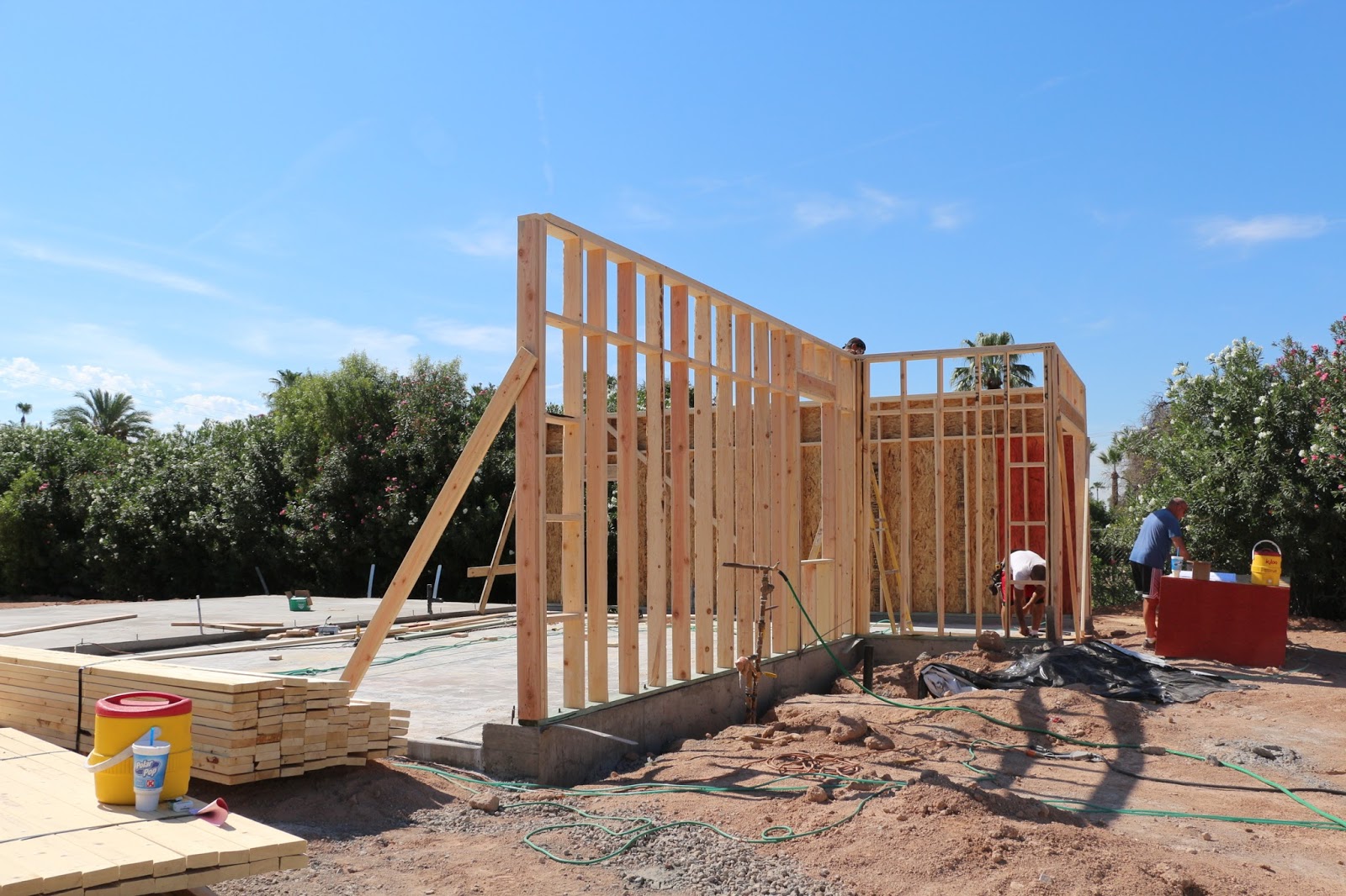 Dusty Coyote: Framing Monday-Friday