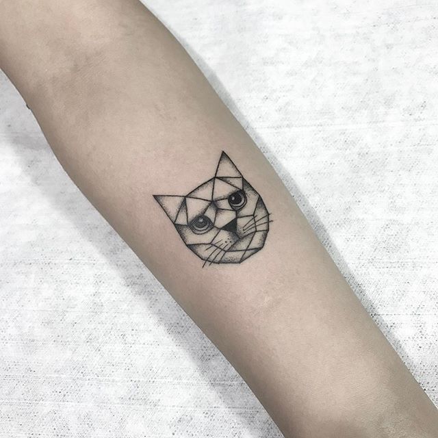 Kumpulan Tato Kucing Keren 3D Terbaru | Cat Tattoo Design - Tato Terbaru