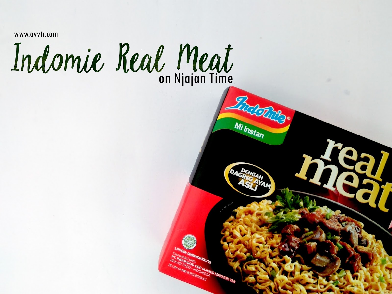 Indomie Real Meat on Njajan Time | heypipit