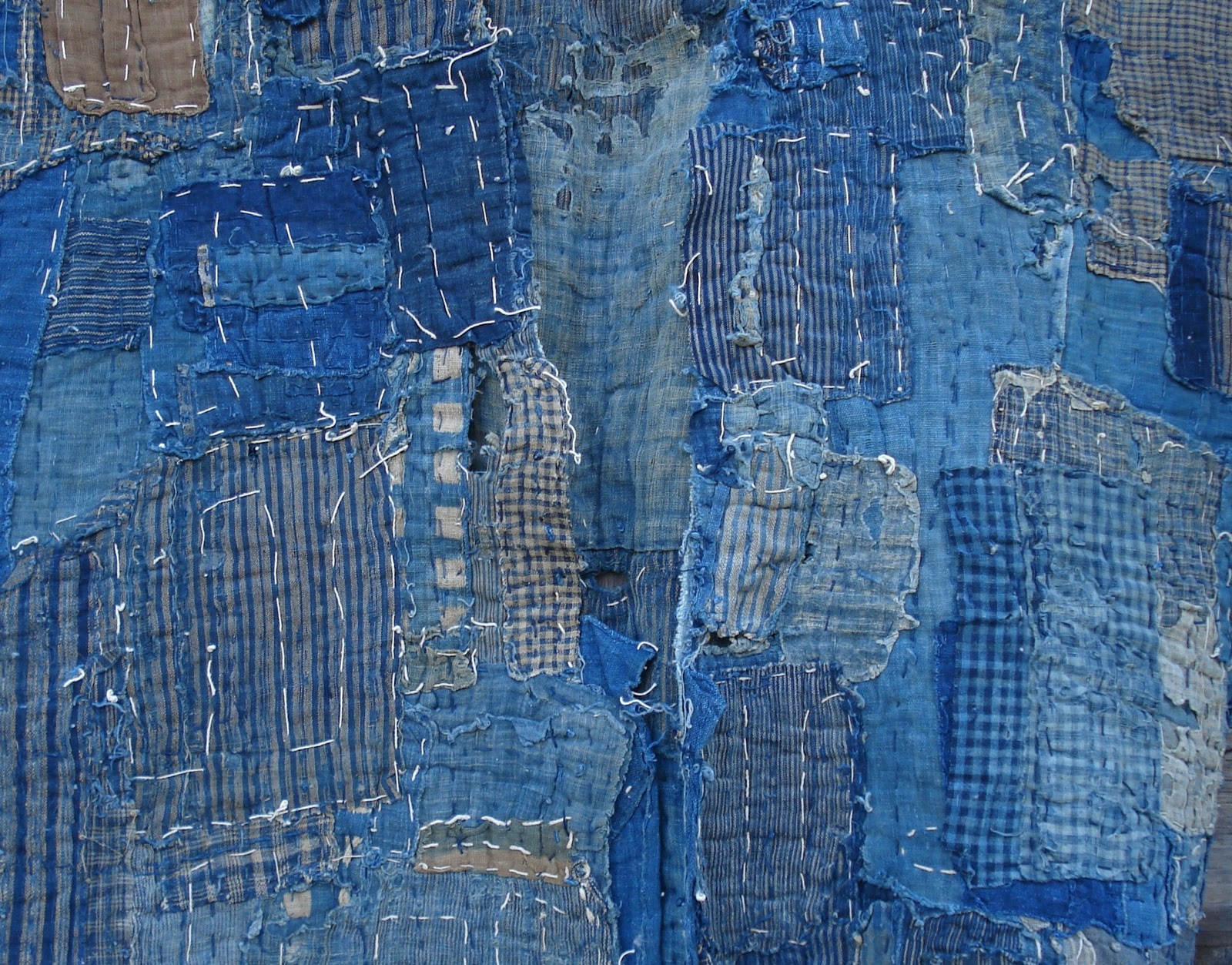 Wonderful Boro Japanese textile on Pinterest | Textiles, Indigo and ...