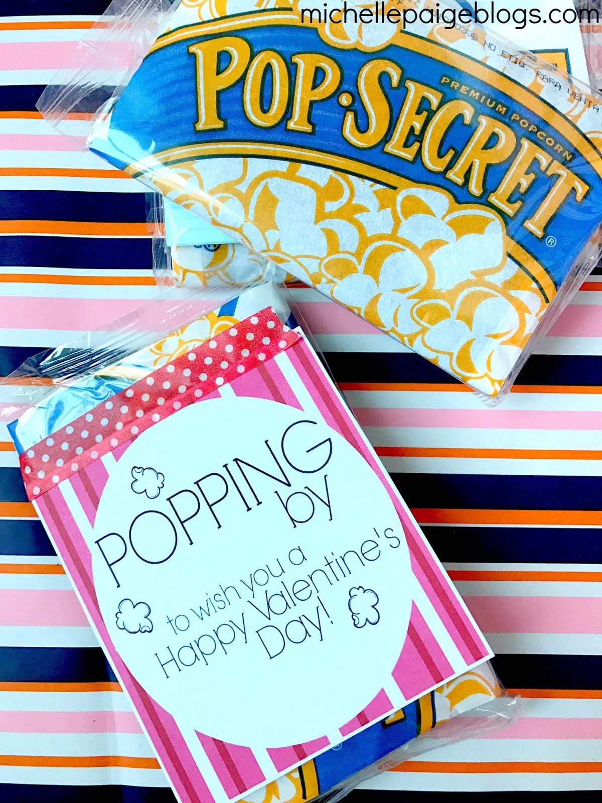 michelle paige blogs: Popping and Popcorn Printable Valentines