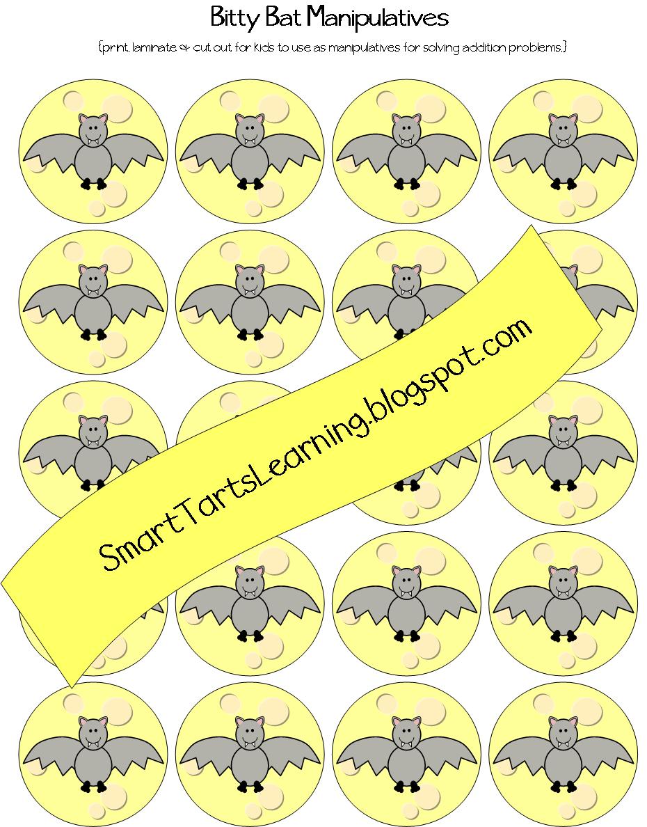 SmartTartsLearning: I'm Over the Moon for this Batty Number Center!