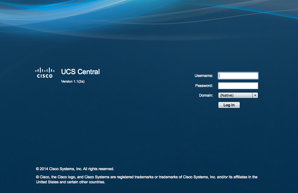 UCS Chalkboard: UCS Central Installation: 1.1(2a)