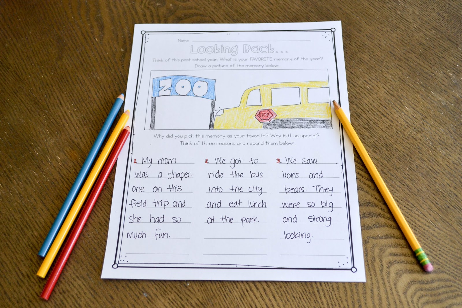 End of the Year Memories! - Susan Jones Teaching