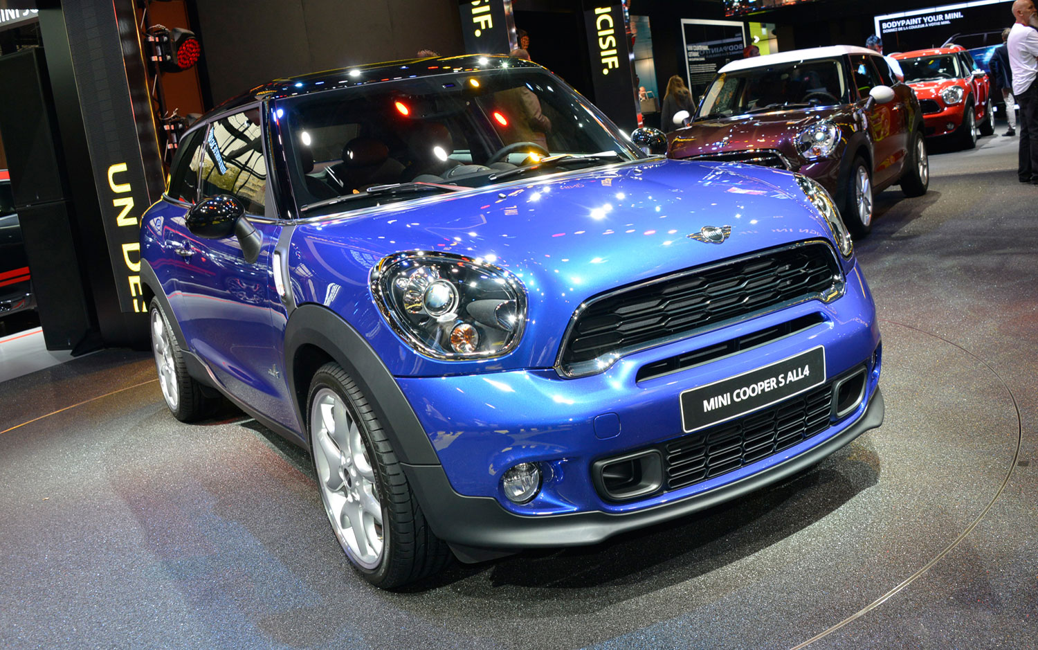 Cars Model 2013 2014: Mini Cooper Paceman First Look