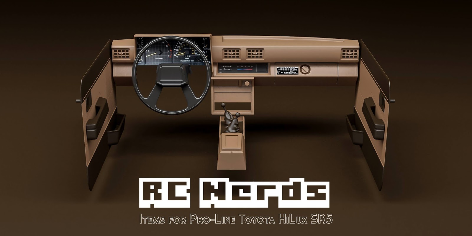 RC Nerds「PROLINE製トヨタ ハイラックス SR5用インテリア」登場|ラジコンもんちぃ - ラジコンニュースサイト