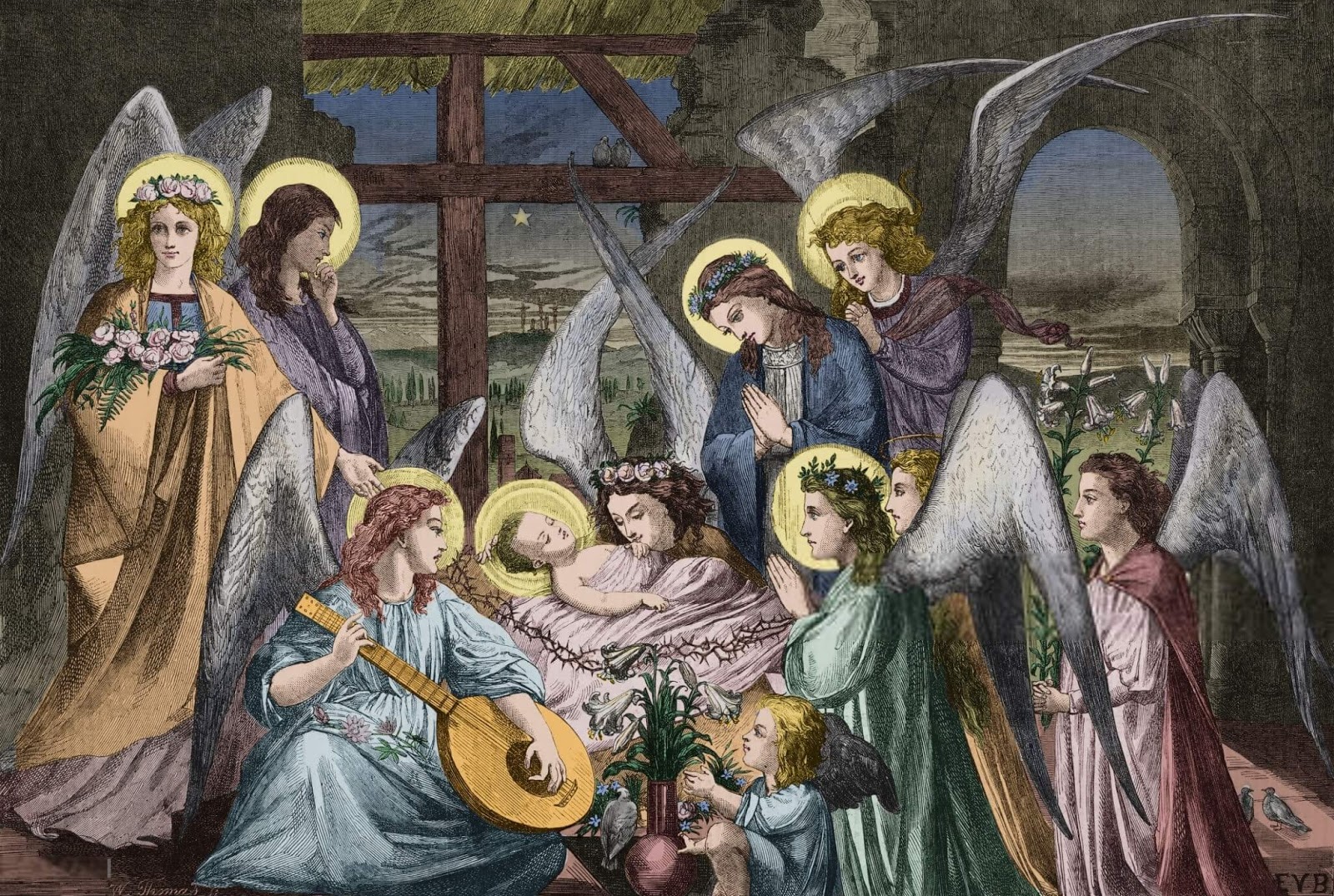 Christmas Nativity Scene Images & Photos Free Download