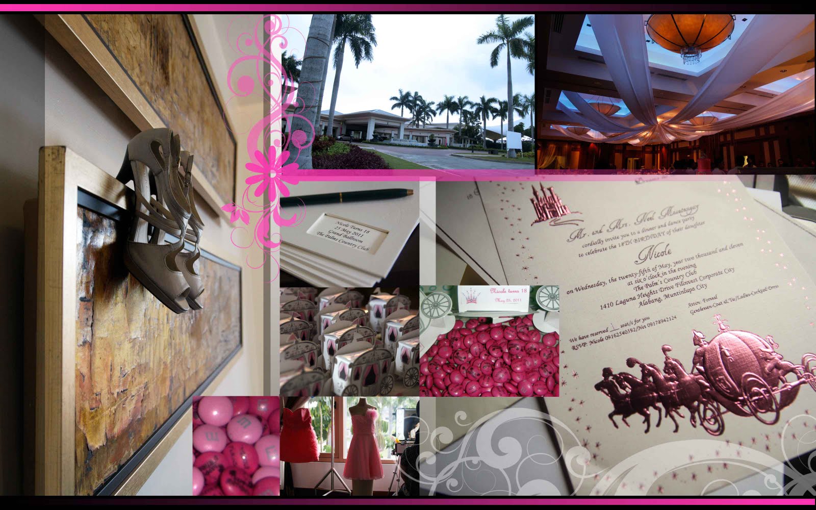 the funshots photography: Nicole's Debut Album Layout