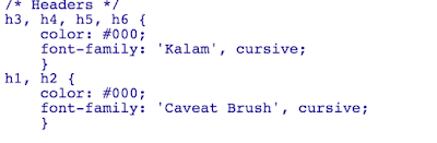 How to use custom fonts in blogger ~ Sublimeholic: My Wander Bubble