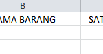 Aplikasi Komputer: Membuat Form Isian data (Entri Data Barang VBA Excel)