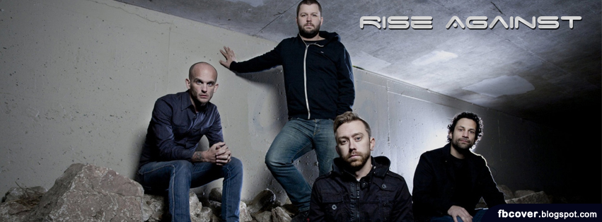 Rise Against Band Facebook Cover | FB Cover - Unique Covers For FB Timeline