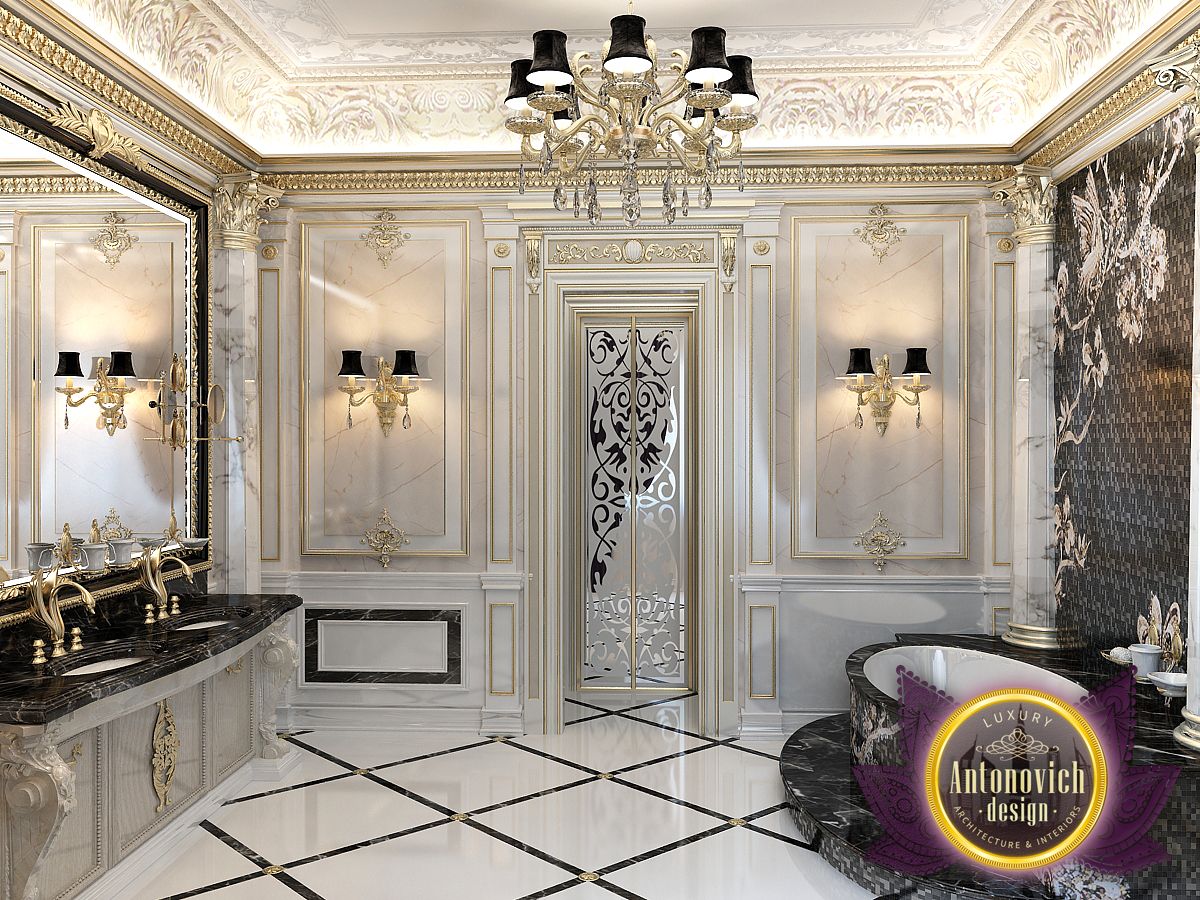 LUXURY ANTONOVICH DESIGN UAE: Bathroom Interior Designs from Luxury ...
