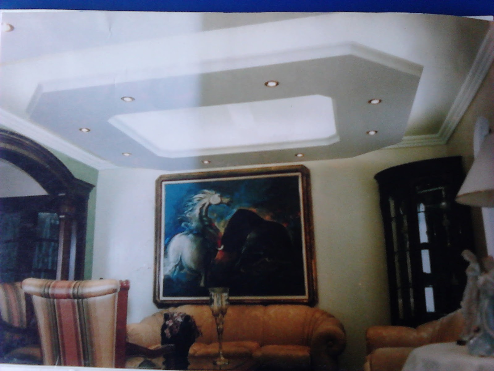 ARTE Y LUJO DECORACIONES: ACABADOS EN ESTUCO VENECIANO CON FIGURA EN TECHOS