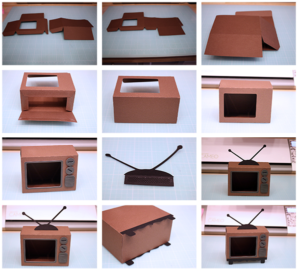 TV Box and Coordinating Inserts! | Bits of Paper