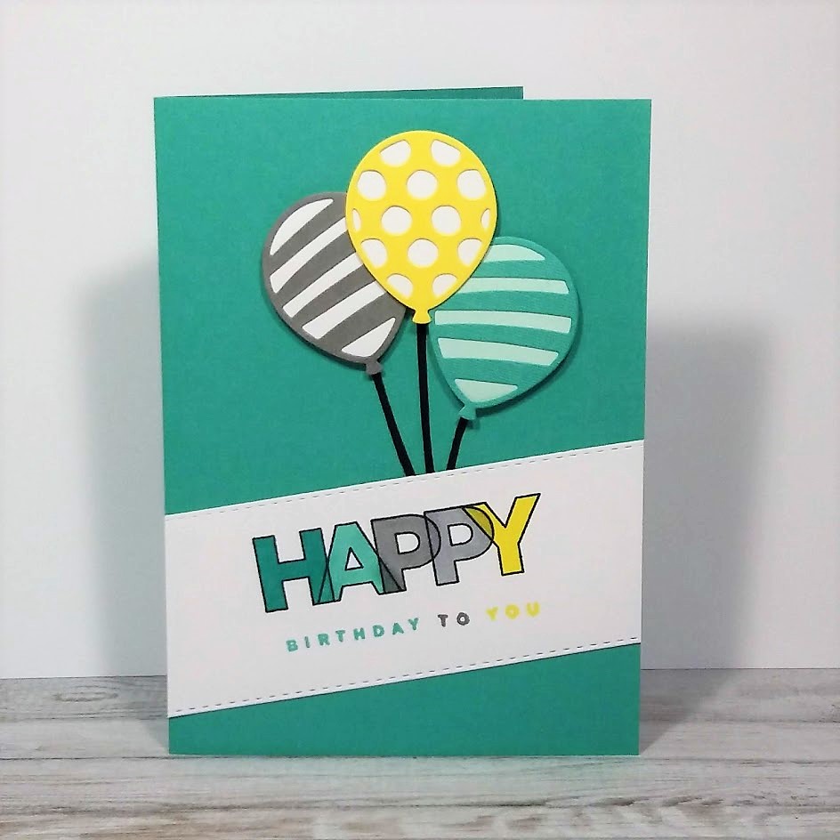 Nananas: Balloon pop-up card