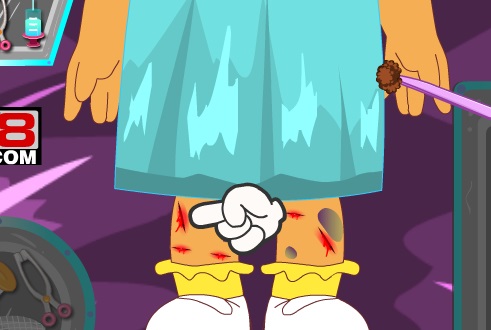 Dora The Leg Surgery - Play Nick Games