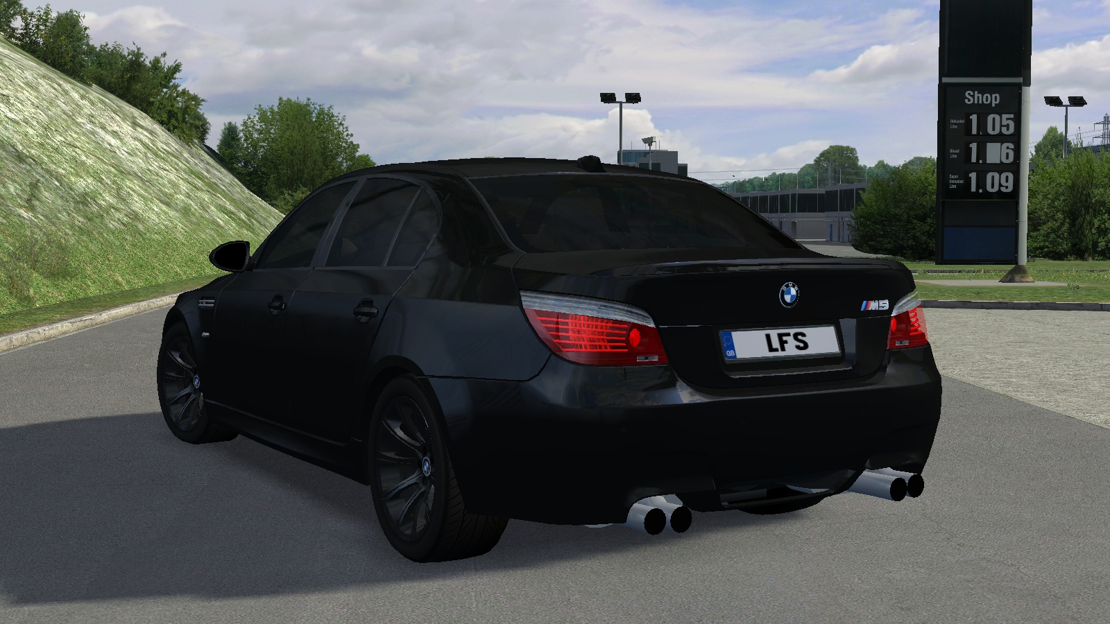 LFS Bmw M5 E60 SMG Yamasi İndir(LFSLazy İbreli) | Emirhan Pala