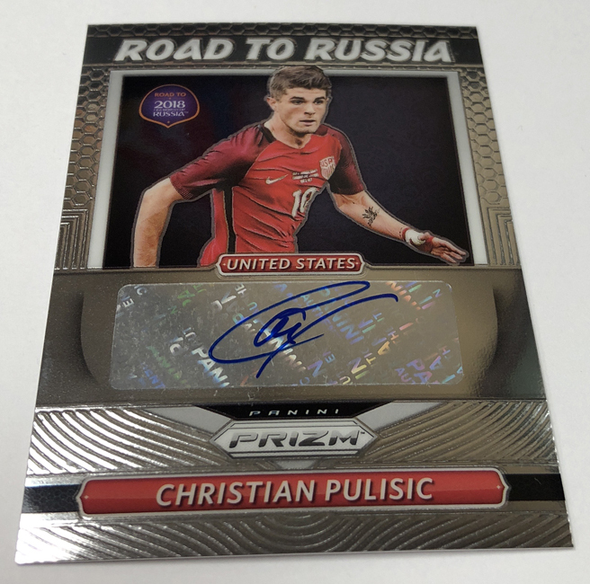 Sports Cards Plus Store Blog: FIRST TO PULL A CHRISTIAN PULISIC 2018 ...