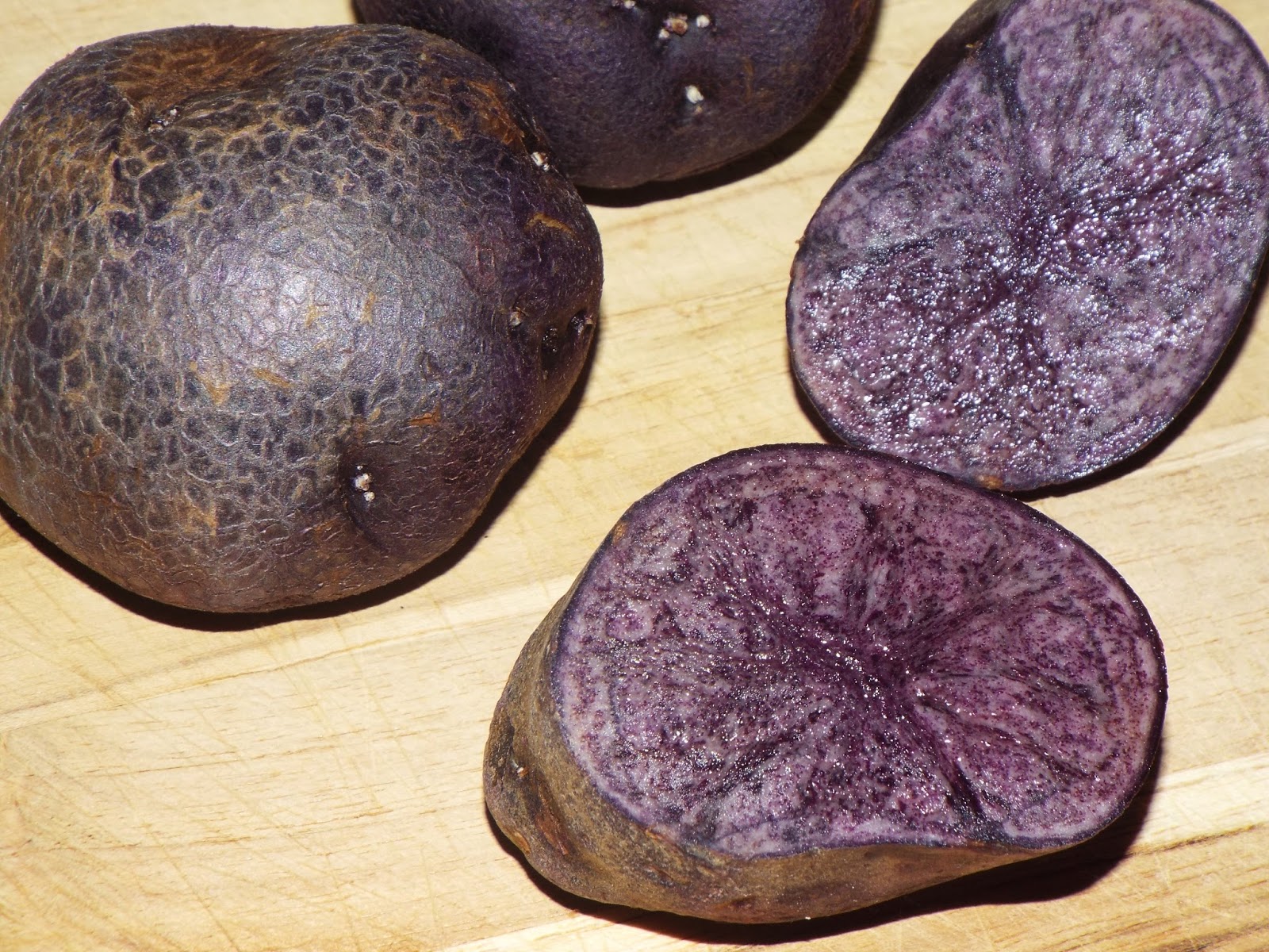 The Natural Journey For Life: Purple Potato Hash Browns